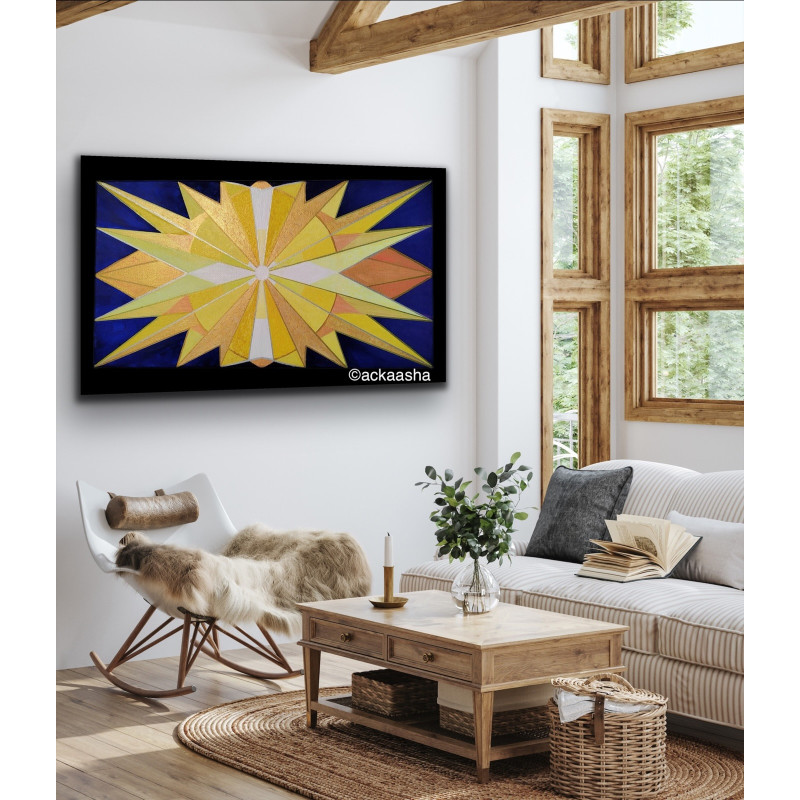 Radiant Sun Yantra: Illuminate Your Space with Positive Energy